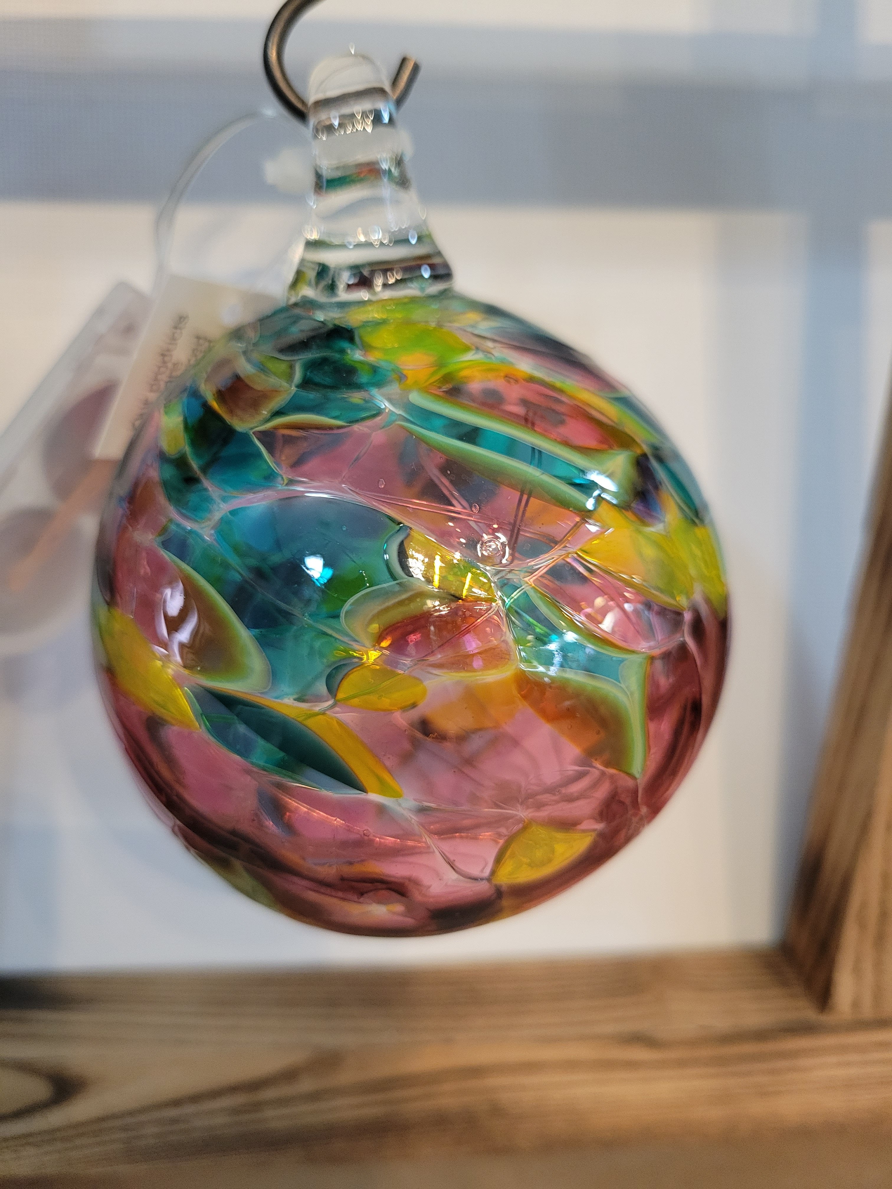 Stained Glass Memory Ball | Mourning Glory Art
